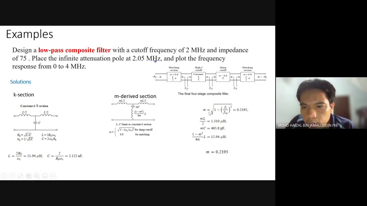 RF Filter Design Part 4 Composite filter - YouTube