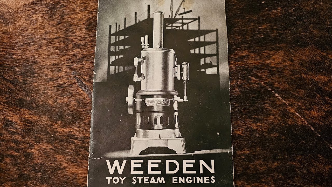 Weeden Toy Steam Engines Catalogue - YouTube