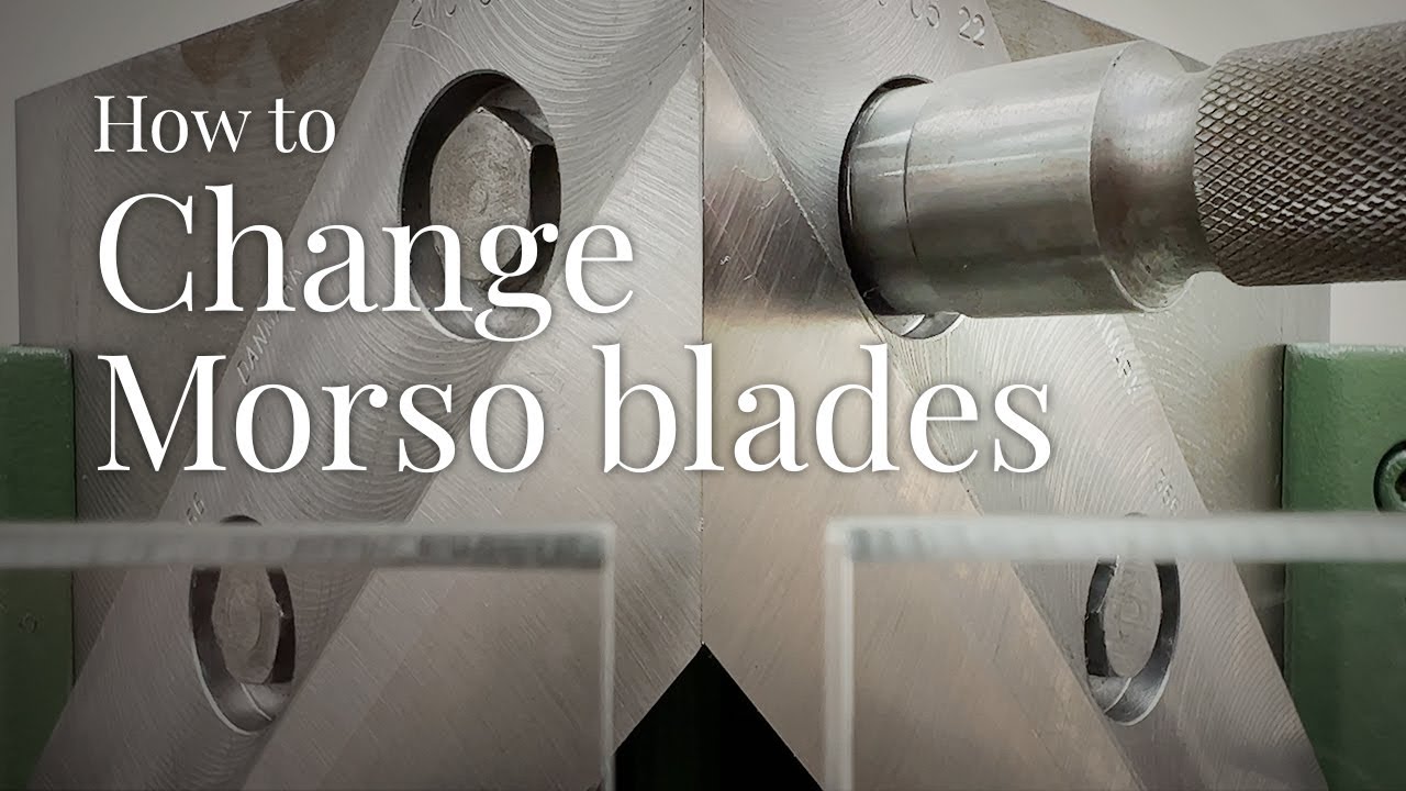 How To Change Morso Blades - YouTube