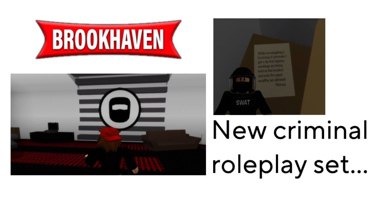 New criminal roleplay set… || Roblox Brookhaven - YouTube