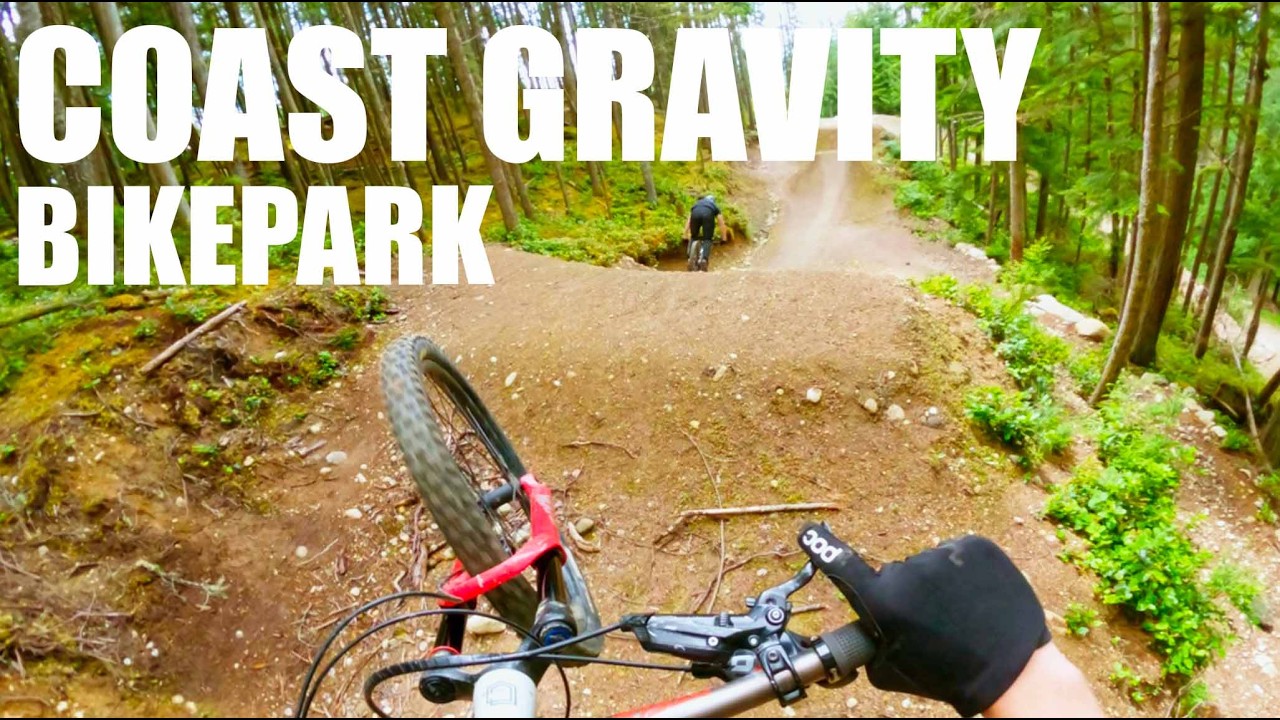 Riding Every Trail At Coast Gravity Bike Park! - YouTube