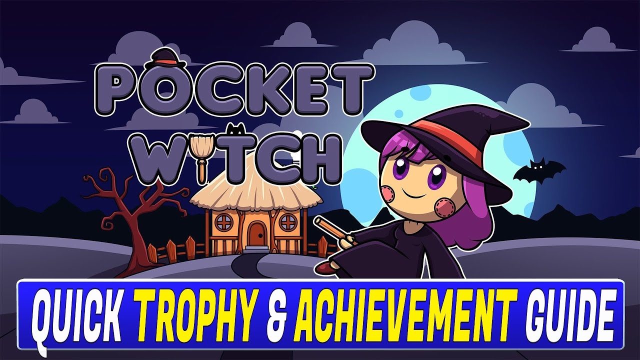 Pocket Witch Quick Trophy & Achievement Guide - Crossbuy PS4, PS5 - YouTube