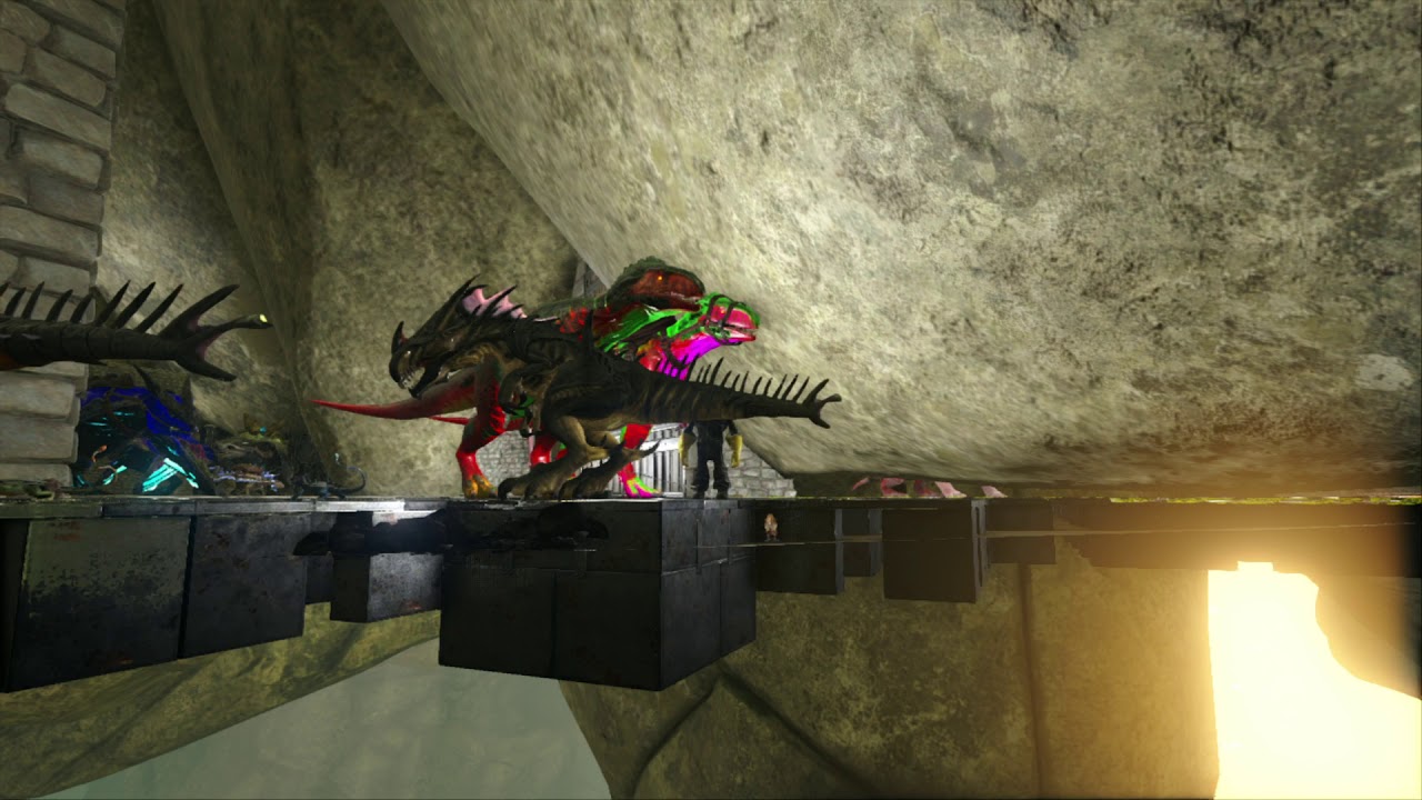 ARK: Survival Evolved Baby Reaper Going Juvenile - YouTube