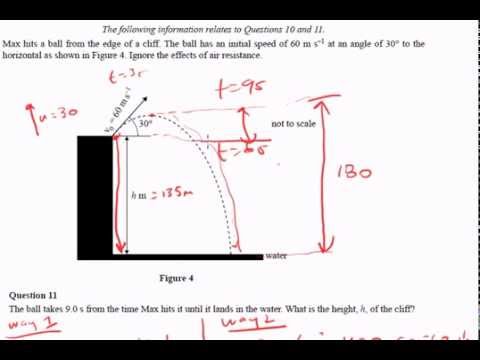 VCE Physics 2009. Exam One. Question 10, 11. Motion - YouTube
