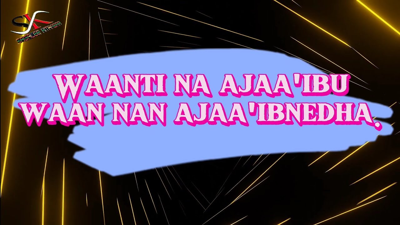 Jecha Hayyootaa @SagaleeKitaabaaOfficial - YouTube