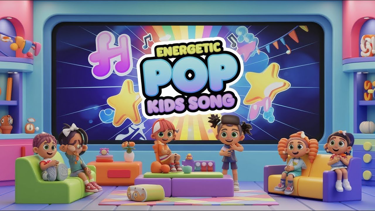 Energetic POP KIDS SONG 🎶-PatatesKral TilkiŞapkası Eğlenceli POP ÇOCUK ...