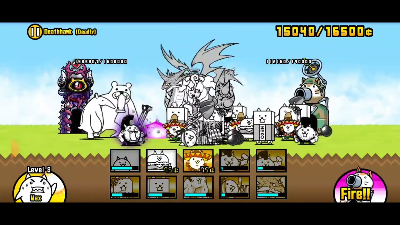 The Battle Cats- Cat Maniac no gacha - YouTube