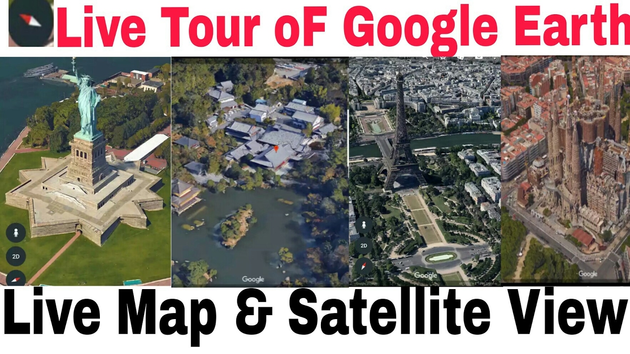 Tour Of Google Earth - New Version - YouTube
