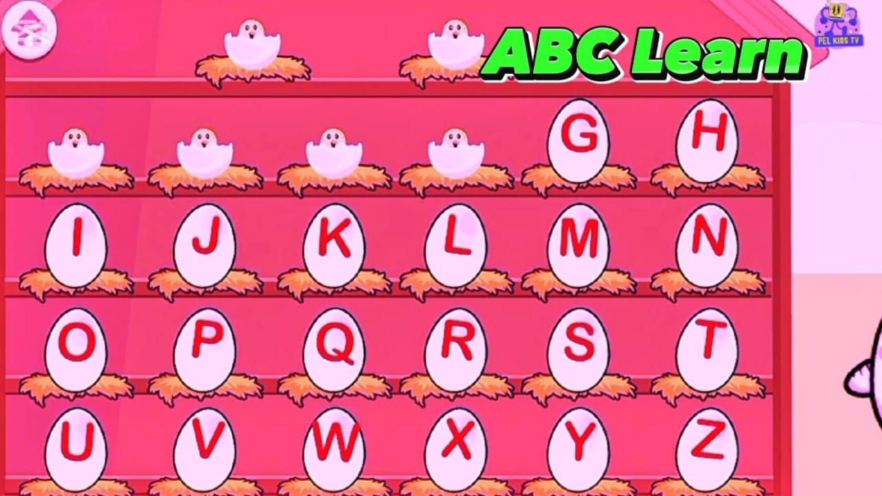 Chicken Learning ABC for Children/PEL kids tv - YouTube