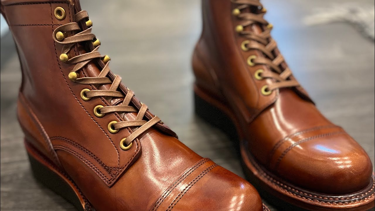 Unboxing Quan The Shoemaker built boots. Sneak peak - YouTube