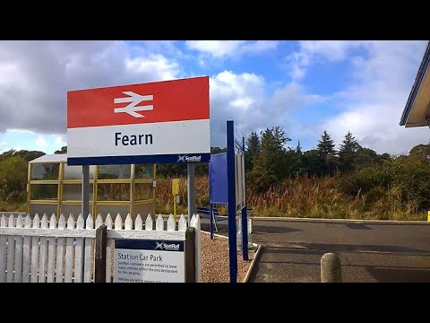 Fearn Train Station - YouTube