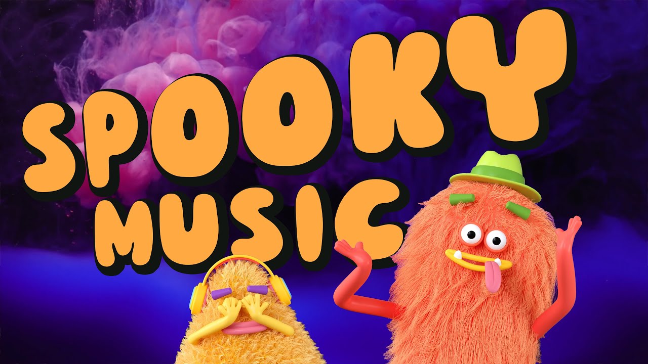 Halloween Fun! 👻 Spooky - Lyric Video for Kids | Pep and Perk - YouTube