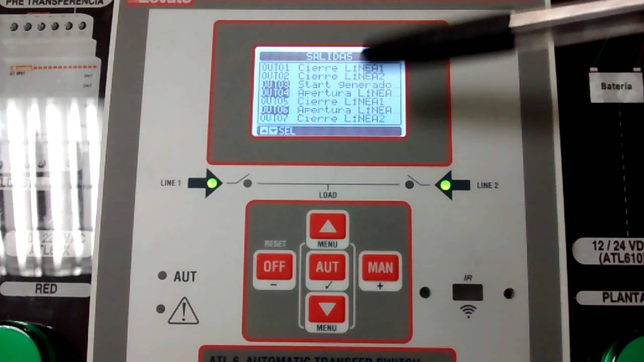 Presentacion atl 600 automatic transfer switch - YouTube