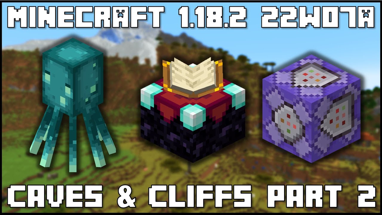 Minecraft 1.18.2 - Snapshot 22w07a - Biome Tags & Bug Fixes! - YouTube