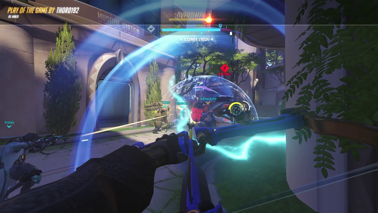 Ultimate combo Hanzo with Zarya - YouTube