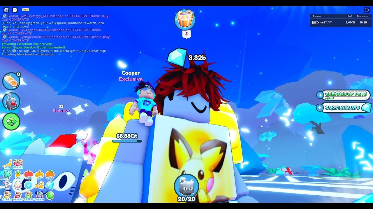 How to farm the Mystic Mine in Roblox Pet Simulator X - YouTube