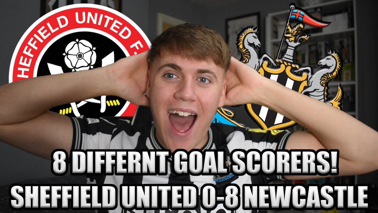 *8-0 WIN!!!!!* SHEFFIELD UNITED VS NEWCASTLE! 0-8 - YouTube