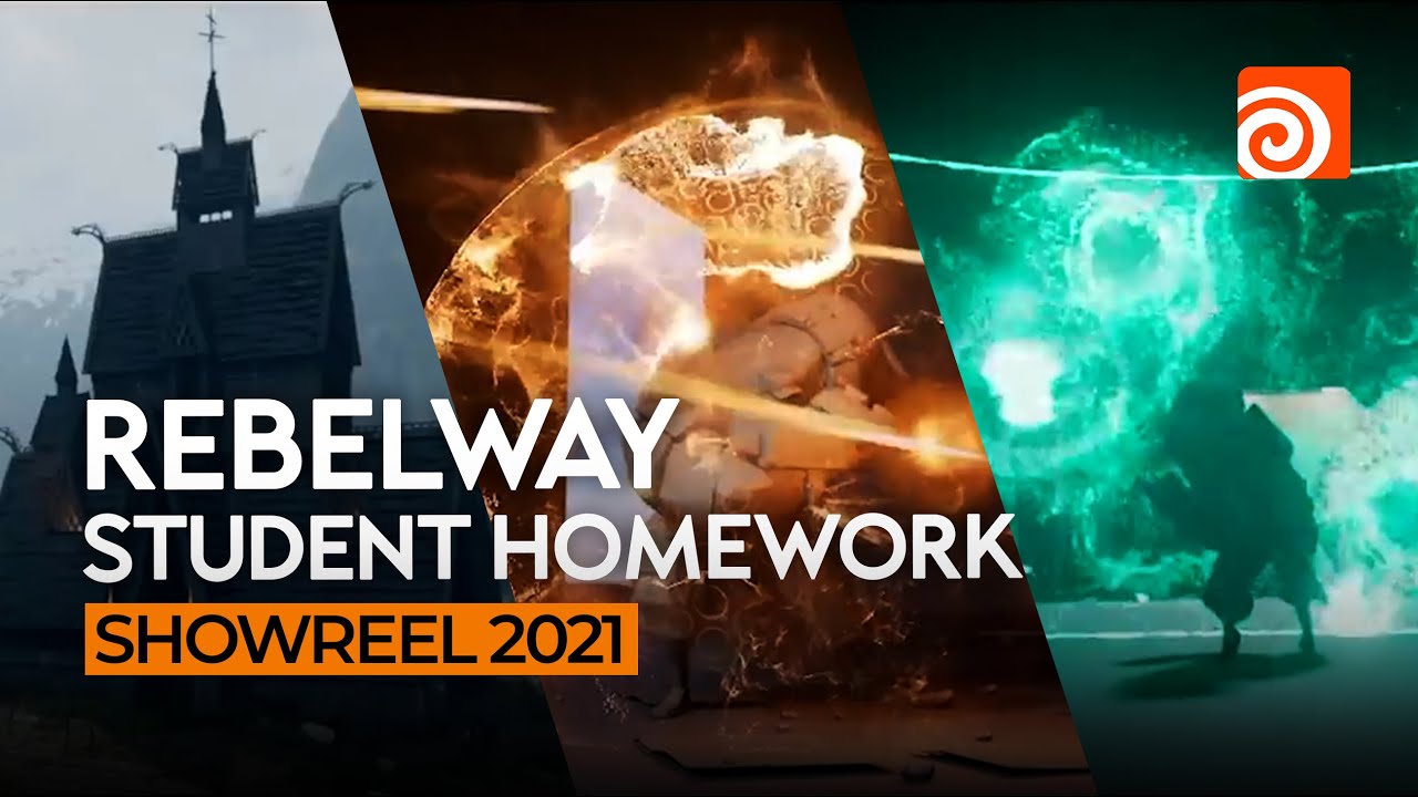 Rebelway Student Houdini Homework Reel | 2021 - YouTube