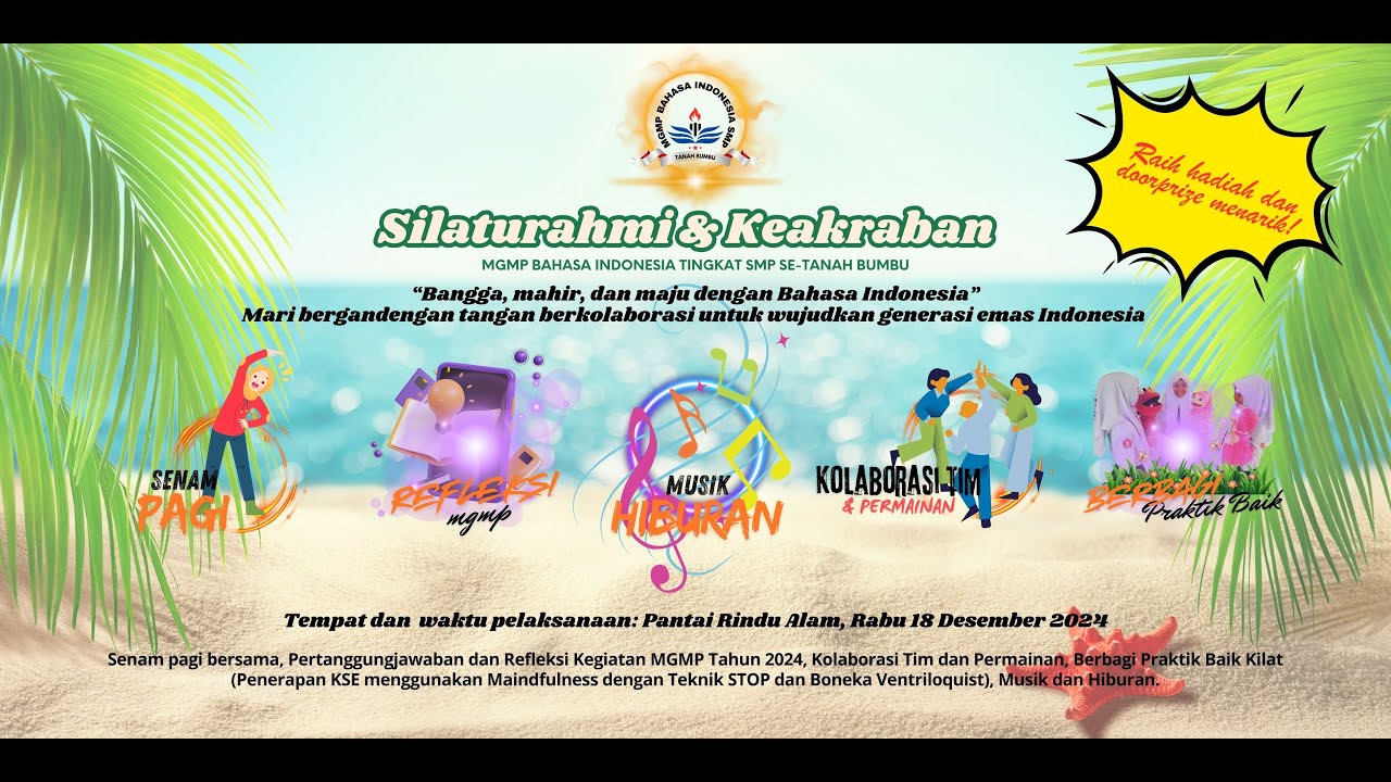 Family Gathering MGMP Bahasa Indonesia Tk. SMP Tanah Bumbu 2024 - YouTube