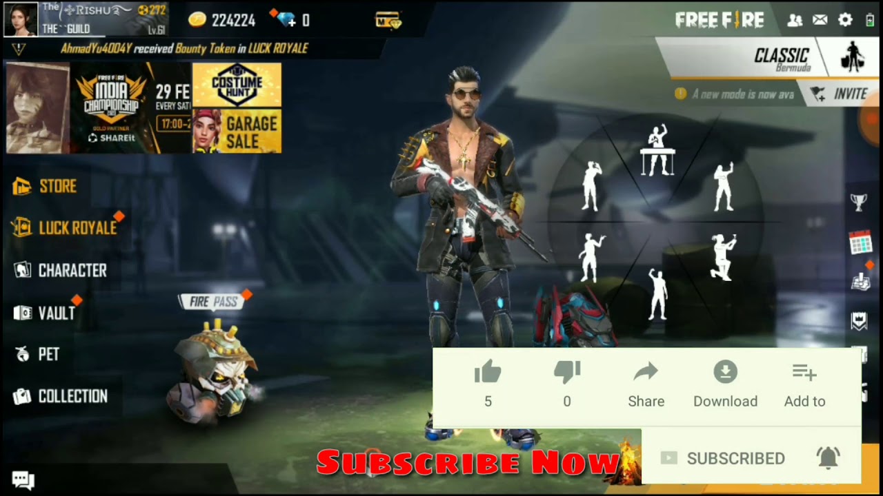 FreeFire New Upcoming Bandle New Item Full Details And Free Upcoming ...