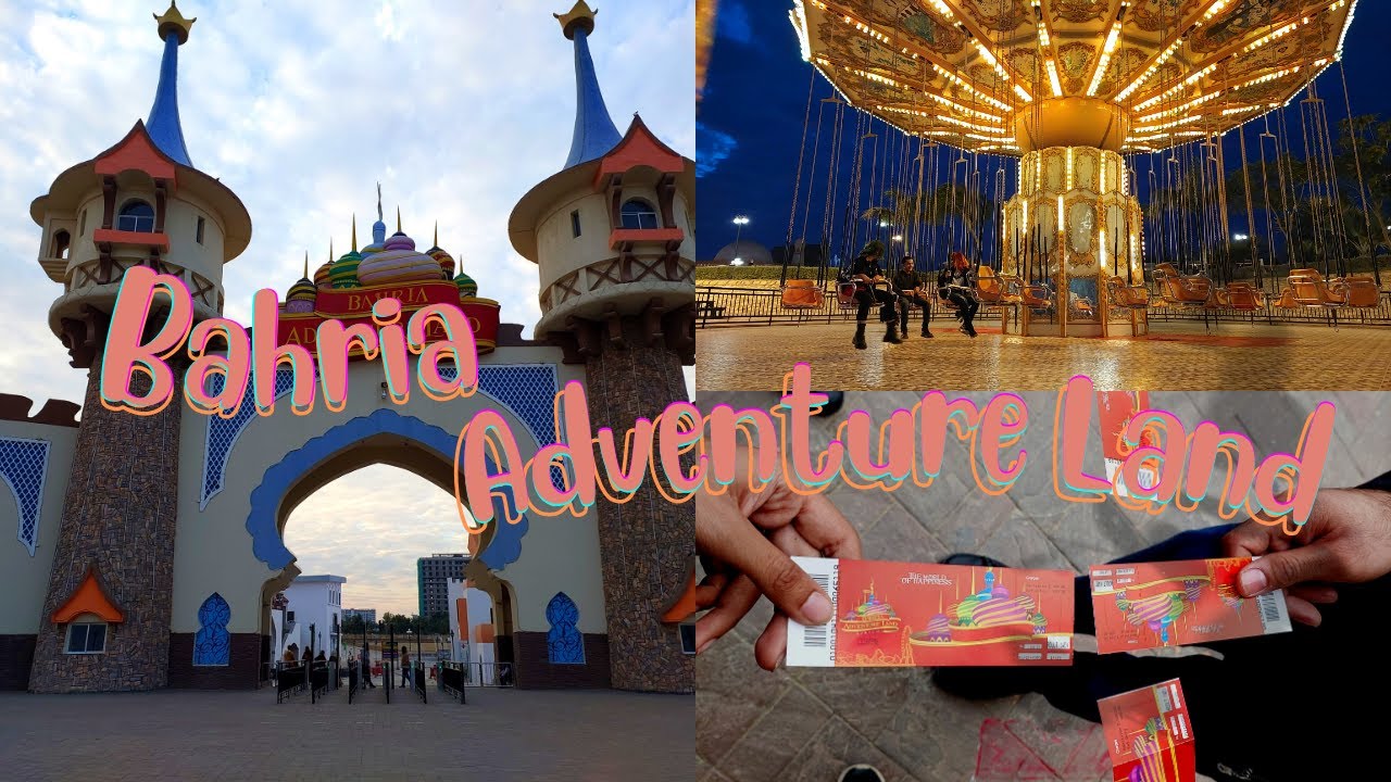 First Time At Bahria Adventure Land Theme Park | Bahria Town Karachi ...