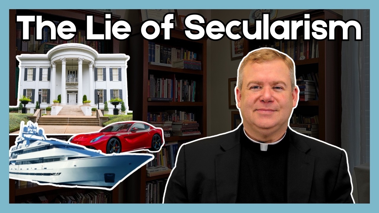The Lie of Secularism | Daily Discipleship with Father Kirby - YouTube