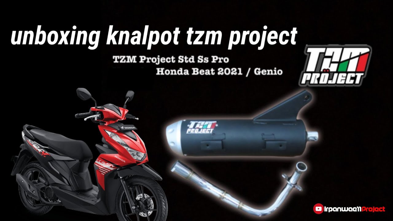 KNALPOT TZM PROJECT NON SS PRO ALL NEW HONDA BEAT 2020 UP , BEAT DELUXE & HONDA GENIO # ...