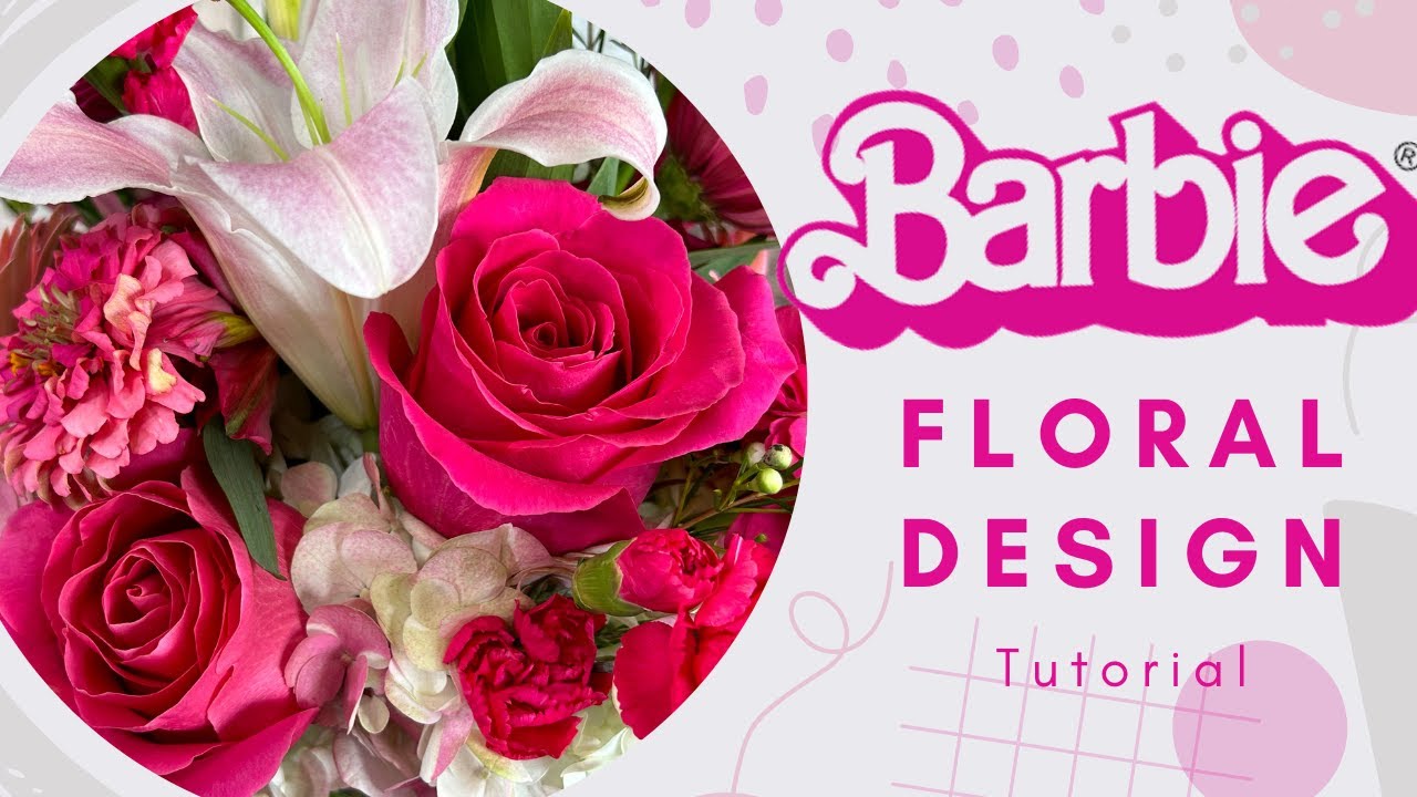BARBIE Floral Arrangement - Fresh Design - YouTube