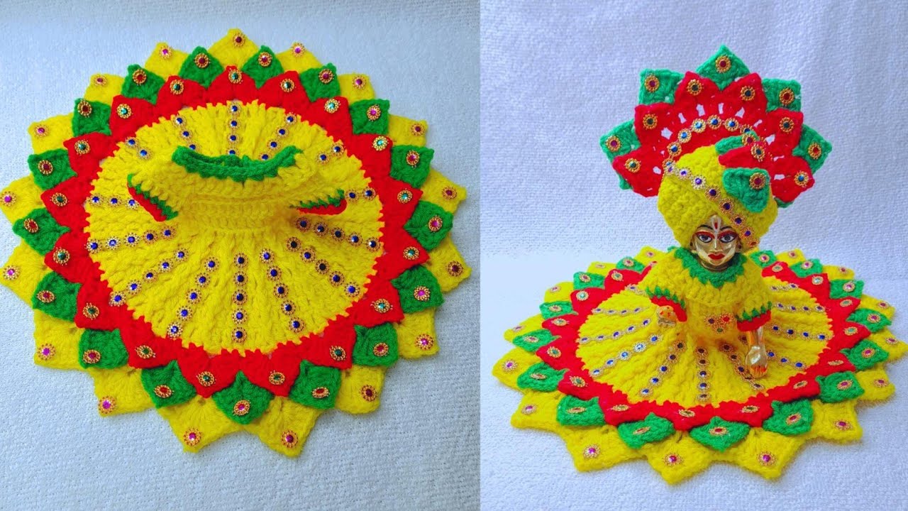 Basant Panchami Special Dress for Laddu Gopal / Kanhaji | Bal Gopal ...
