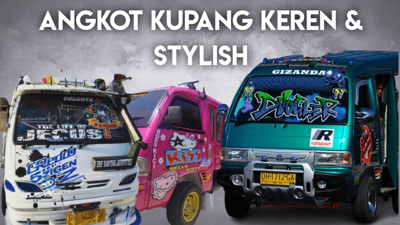 Tampilan Angkot (Bemo) Kupang Keren & Penuh Gaya #ntt #kupang #angkot # ...