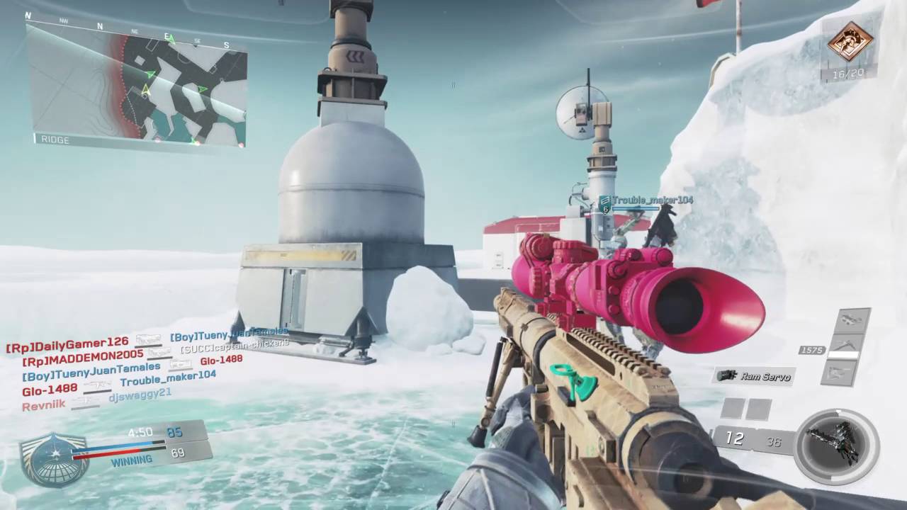 Call of Duty: Infinite Warfare Beta widowmaker quickscoping - YouTube