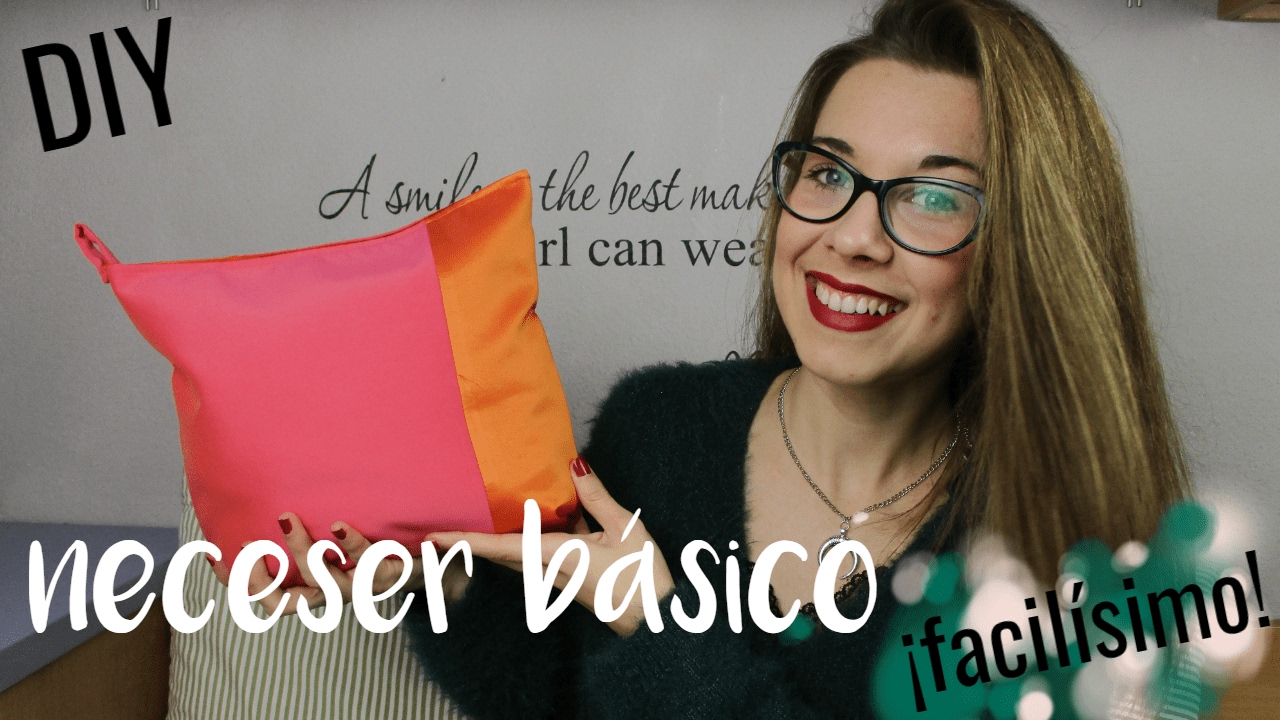 DIY~ Como hacer un neceser básico paso a paso ¡facilísimo! - YouTube