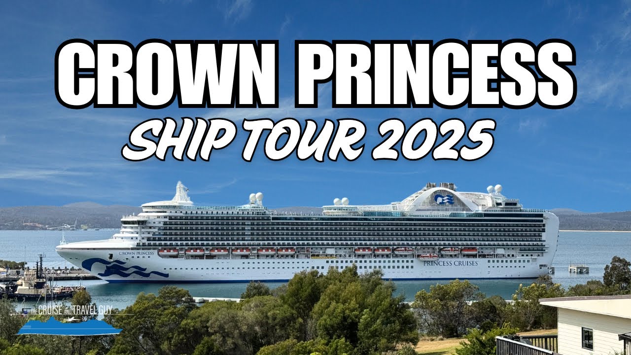 CROWN PRINCESS: Full Ship Tour, Narrated Walk-through 2025 - YouTube