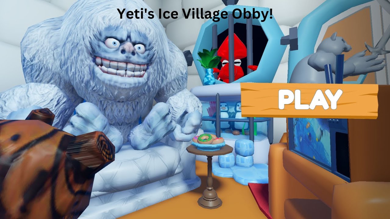 Roblox Yeti's Ice Village Obby! - YouTube