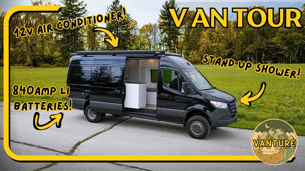 Mercedes Sprinter 4x4 SUMMIT Van Conversion - Full Tour & Features ...
