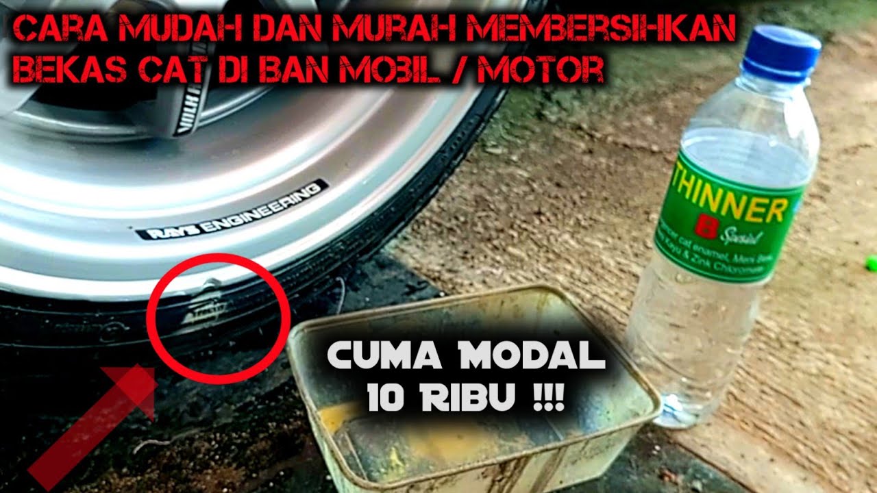 BAN MOBIL KENA CAT ? INI CARANYA... CUMA 10 RIBU ! - YouTube