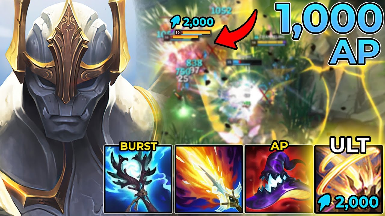 1000 AP MONSTER GALIO... (My ULTIMATE Is Literal NUKE) - YouTube