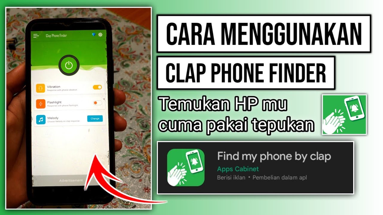 Cara menggunakan aplikasi Clap Phone Finder | Find my phone by clap ...