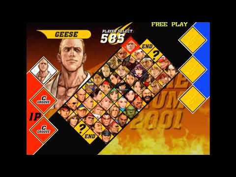 CVS 2 Arcade Groove Select/Character Select - YouTube