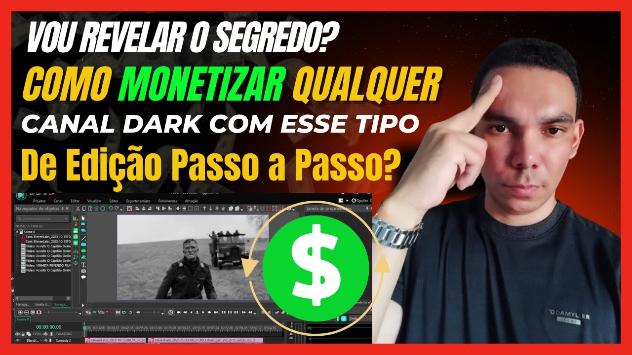 Como Criar Um Canal Dark De Filmes Para Monetizar No Youtube Passo A