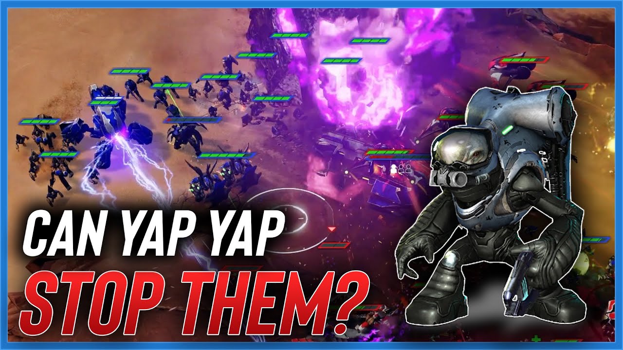 Can Yap Yap stop their army?! Halo Wars 2 - YouTube