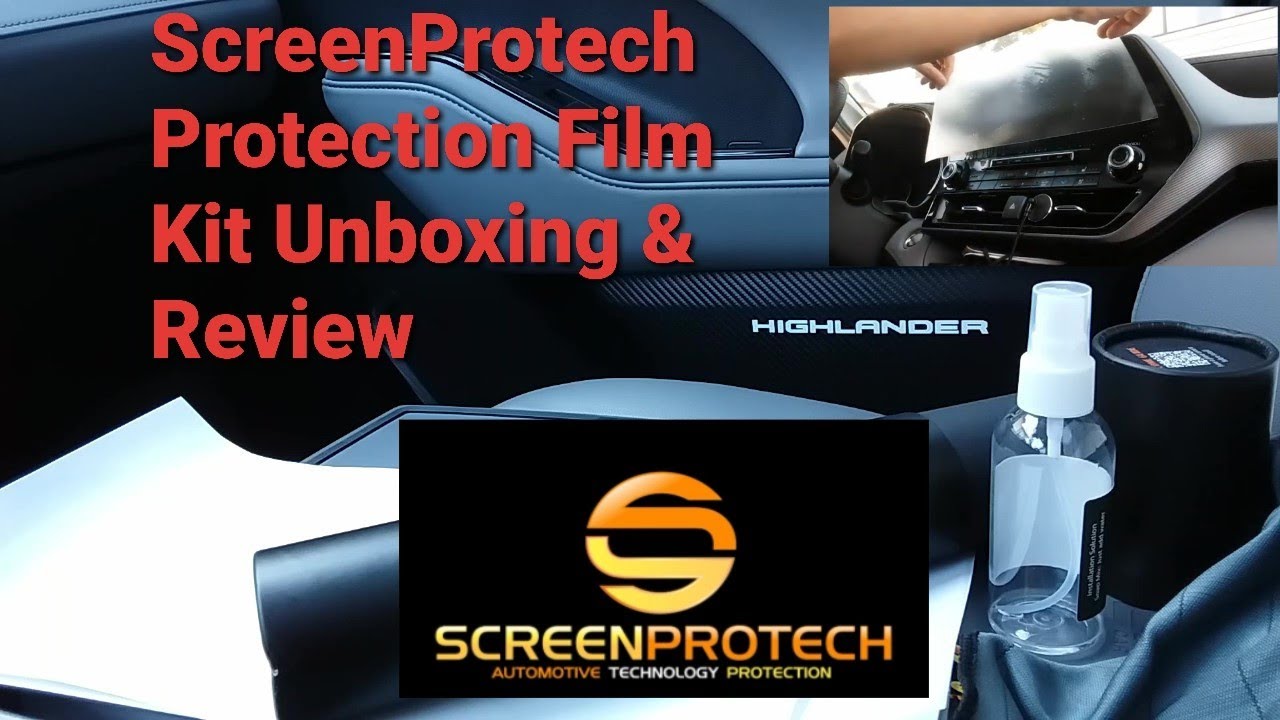 Screen Protech Protection Film Kit Unboxing & Review for 2020-2024 ...