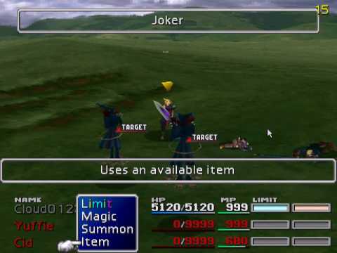 Final Fantasy VII new Battle Interface Test2 Part1 By Kranmer ...