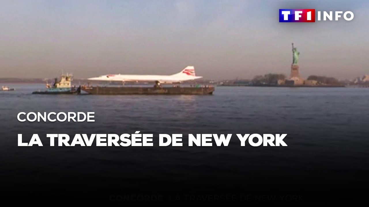 Concorde : la traversée de New York - YouTube