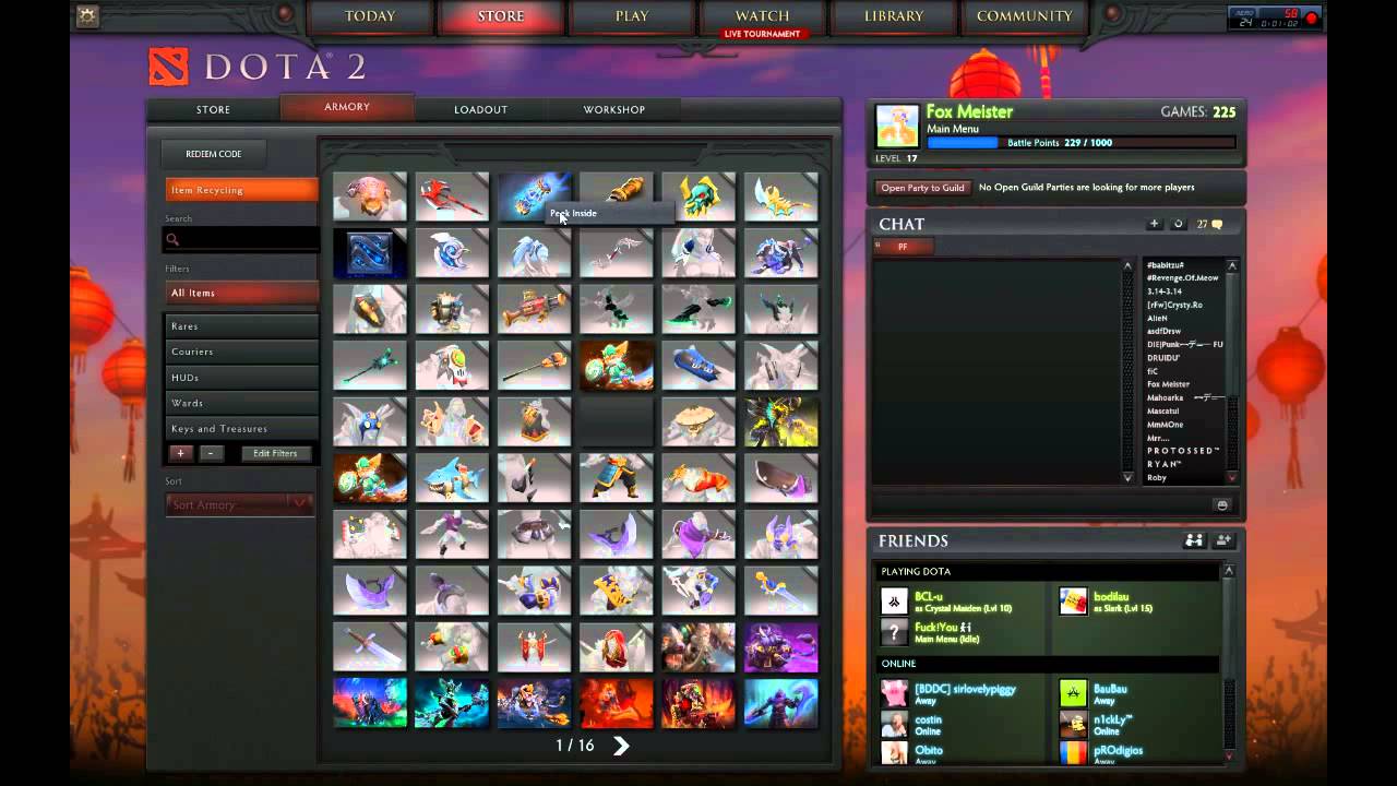 Dota 2 Chest Opening: Treasure of the Crucible Jewel [by: Fox Meister ...