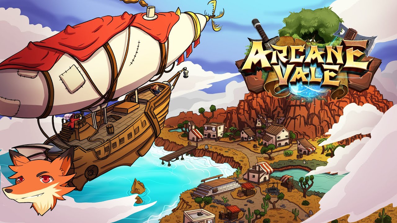 Arcane Vale [FR] Un RPG/Sim de ferme dans un monde ouvert médiéval! - YouTube