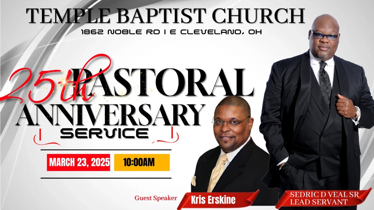 25th Pastoral Celebration - March 23, 2025 - YouTube