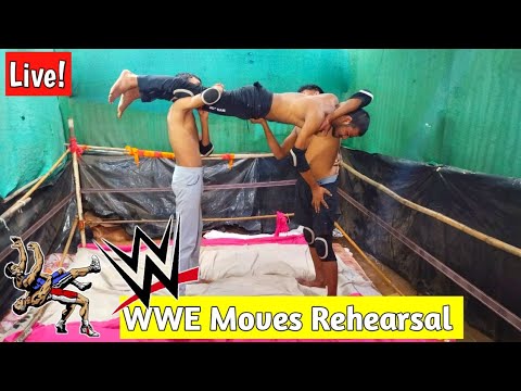 WWE Best Moves And Finishers Live Rehearsal Back To Back 🤩 WWE Live ...