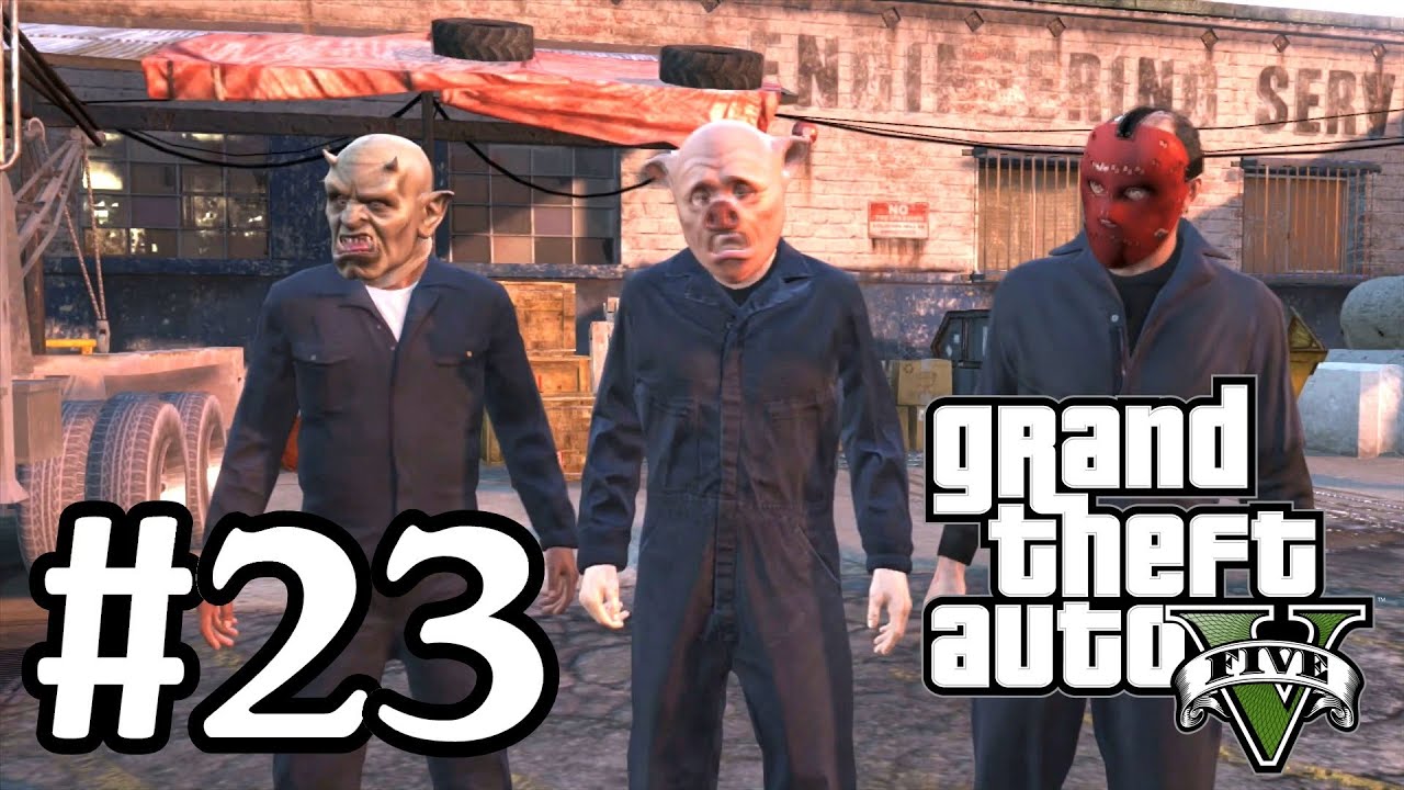 GTA 5 Walkthrough Part 23 - Robbing Dirty Cops - Xbox 360 1080P - Grand ...