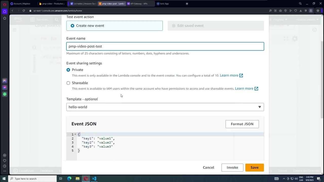 AWS DynamoDB/Lambda/API Gateway + Ionic 7 - YouTube